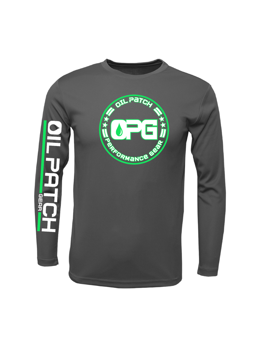 2023 OPG LOGO DRI FIT SHIRTS – Oil Patch Gear Tx.