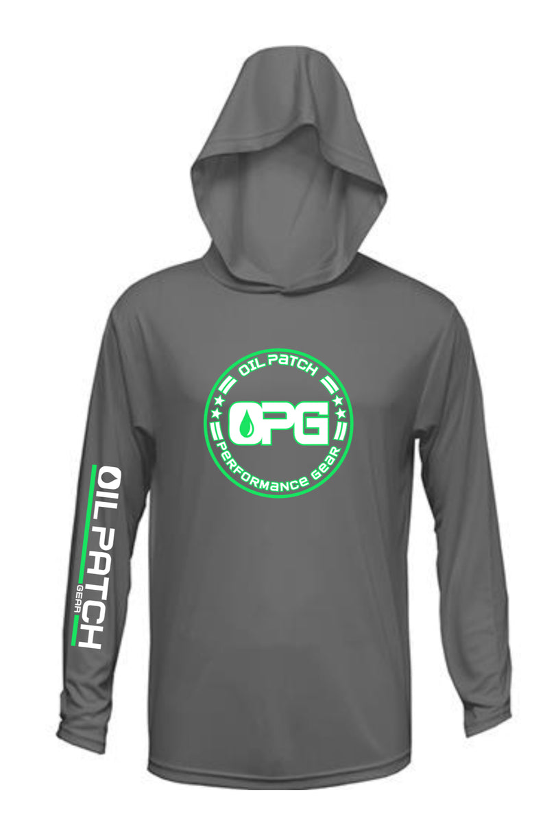 2023 OPG LOGO DRI FIT HOODIES – Oil Patch Gear Tx.